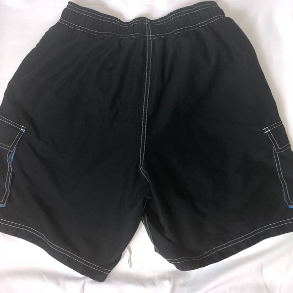 Speedo | Swim | Speedo Boy Boardshorts Med Blue Black | Poshmark